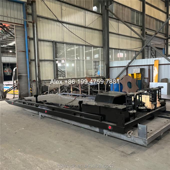 4 Tons 180 Degree Rotator Roll Back Truck Bed With Sliding Winch ...