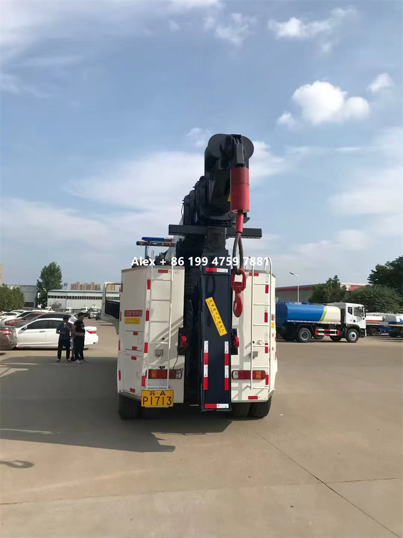 8x4 5 Stages Boom 50 Ton Rotator Wrecker With H Shape Front And Rear ...