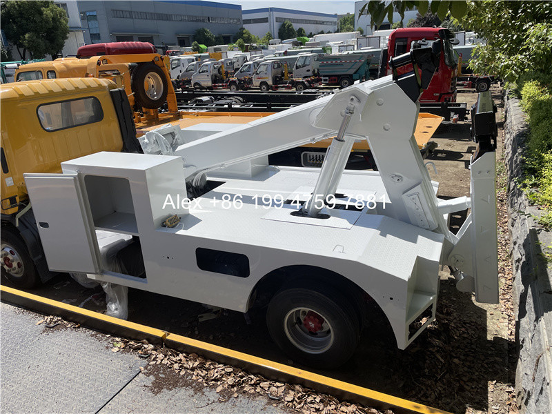 Customized 8 Tons Tow Truck Wrecker Body Towing System For Light Duty ...
