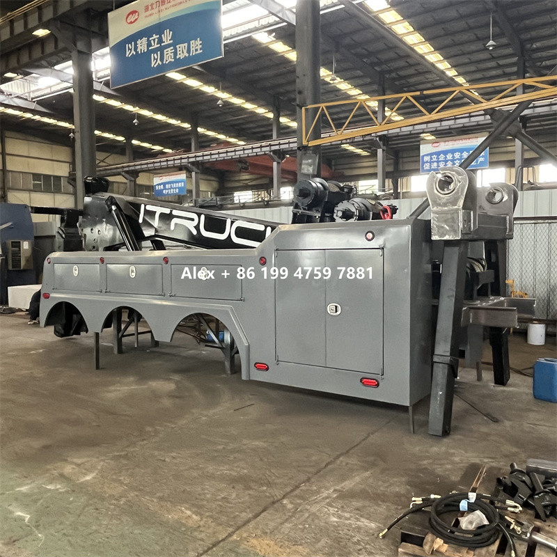 30 TONS 35 TONS HEAVY DUTY INTEGRATED RECOVERY TOW TRUCK WRECKER BODY ...