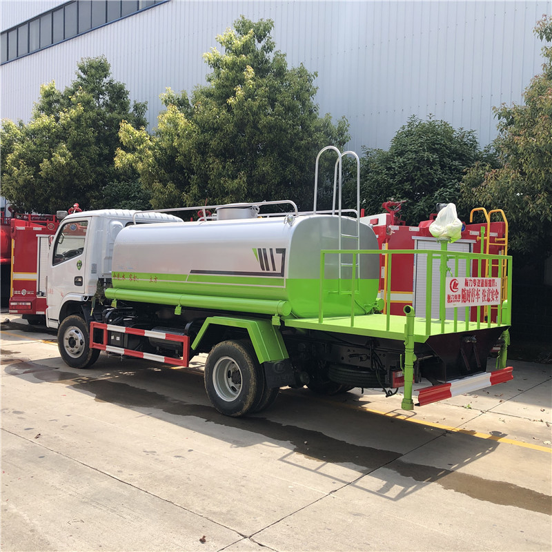 4X2 EUOR 6 DONGFENG 126HP 5000 LITERS WATER TANKER WATER CART WATERING ...