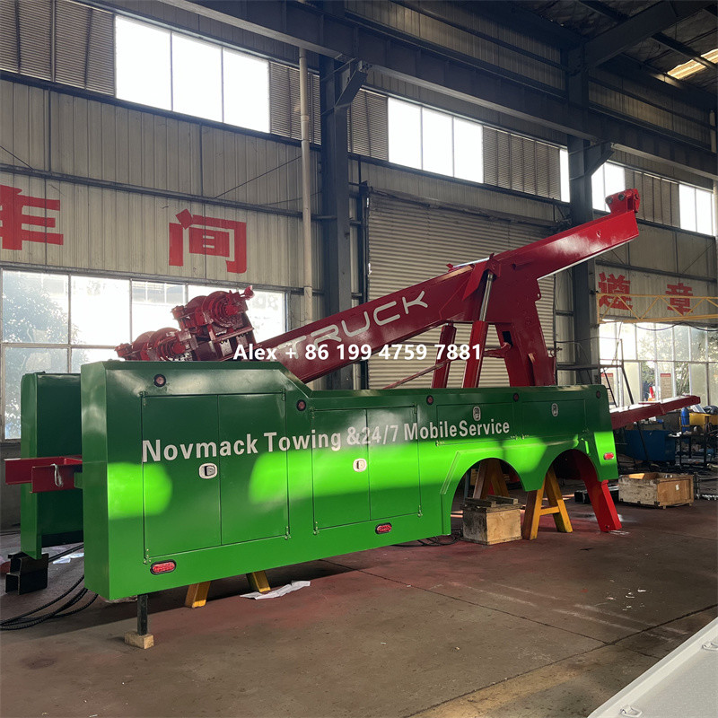 30 TONS RECOVERY TRUCK BOOM WITH 25 TONS UNDERLIFT DOUBLE 15 TONS ...