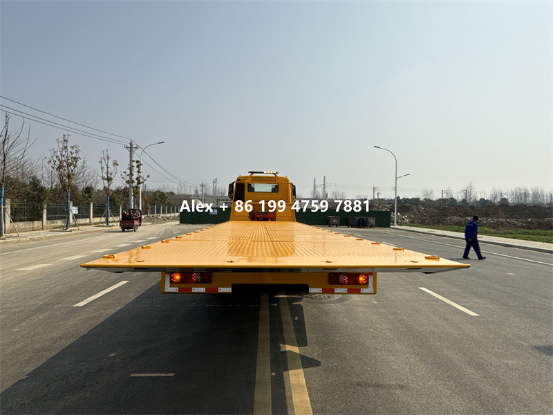 15 TONS 3 PHASES SLIDE AND TILT PLATFORM WRECKER BED EQUIPMENT ...