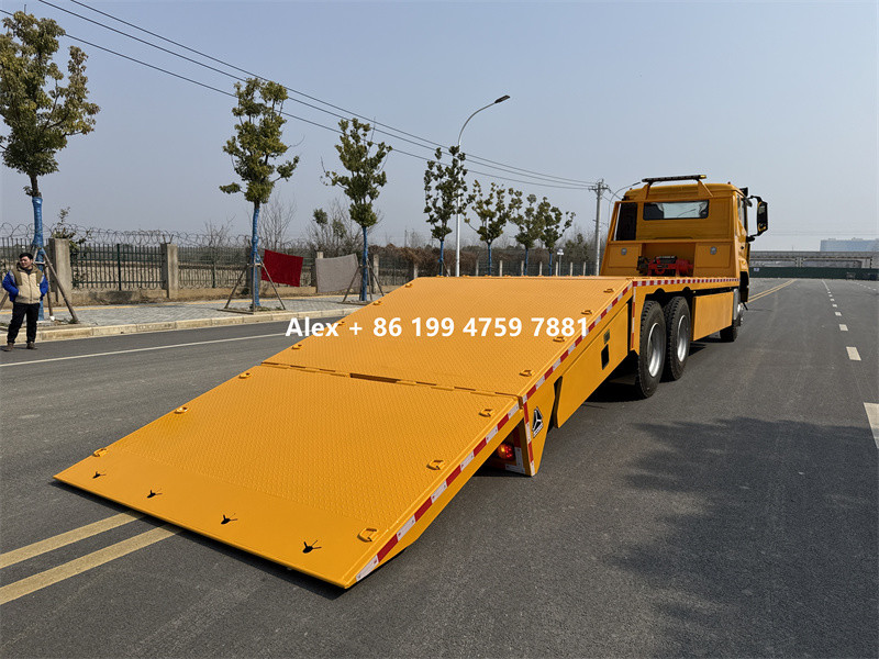 15 TONS 3 PHASES SLIDE AND TILT PLATFORM WRECKER BED EQUIPMENT ...